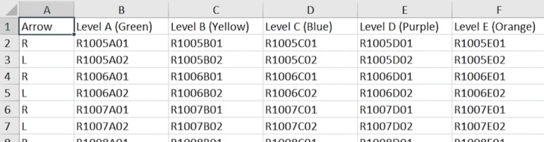 Setting Up Barcode Label Data Files