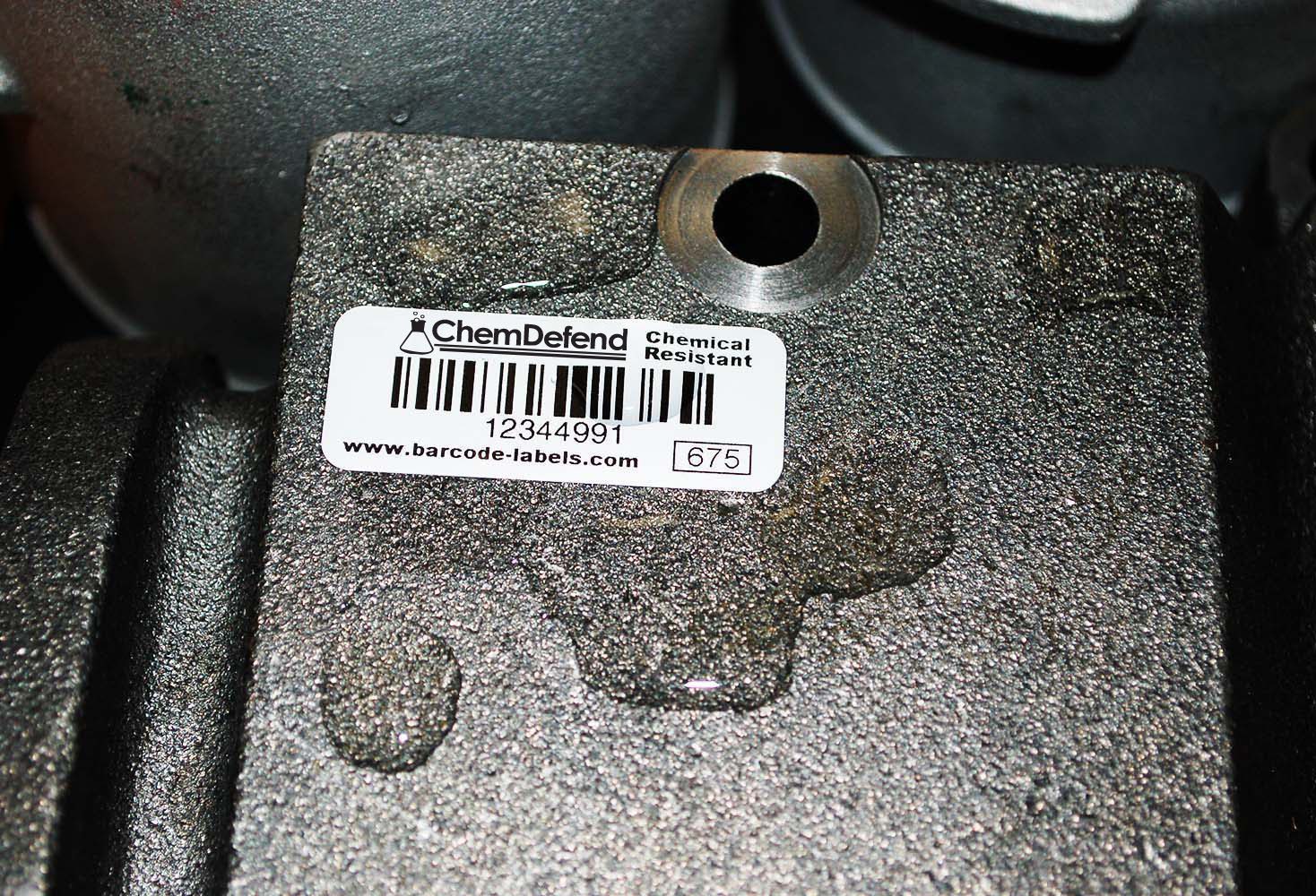 Chemical Resistant Labels - Electronic Imaging Materials